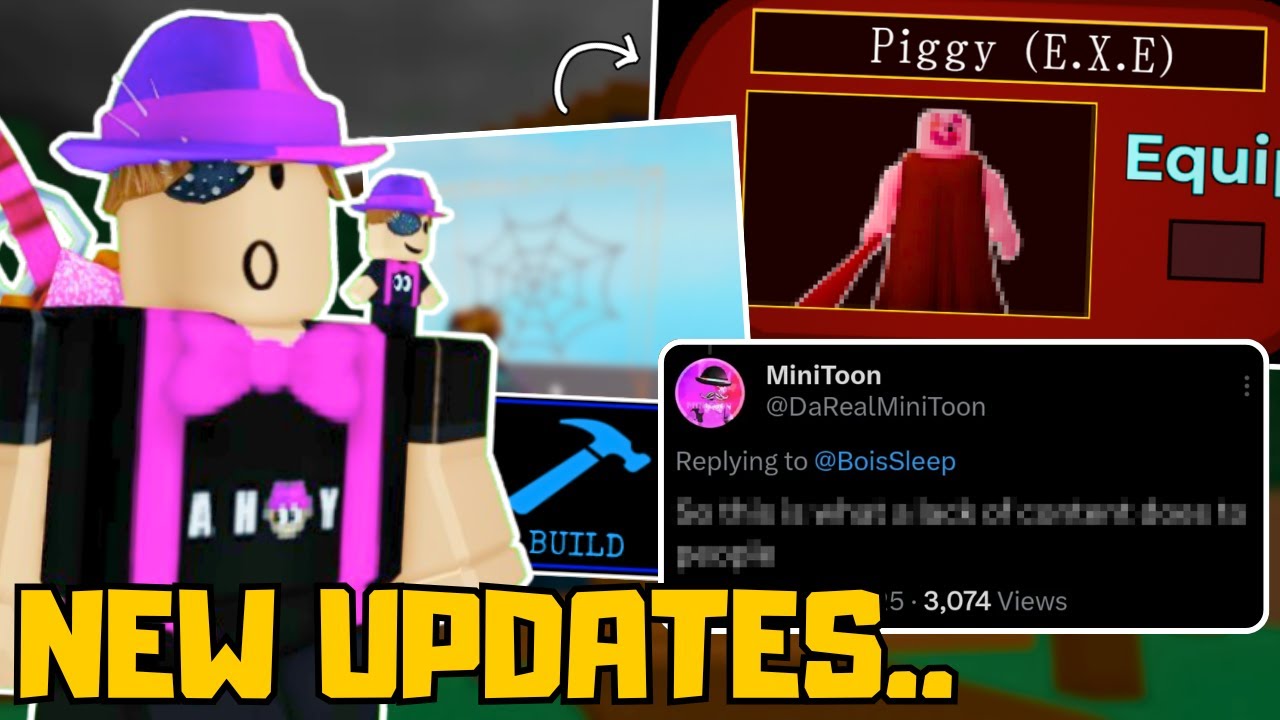 NEW PIGGY SKIN + BUILD MODE UPDATE + MORE.. | All Upcoming Piggy ...