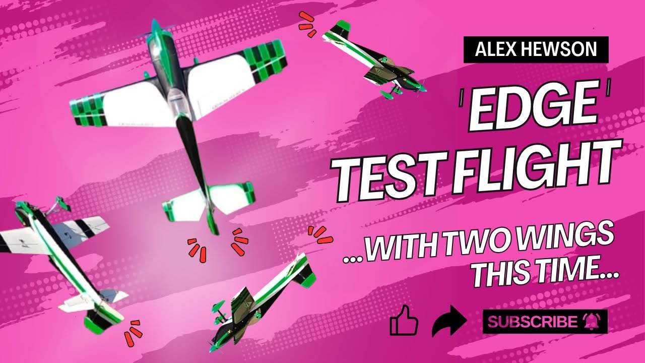 Extreme Flight Edge with DA100L - YouTube