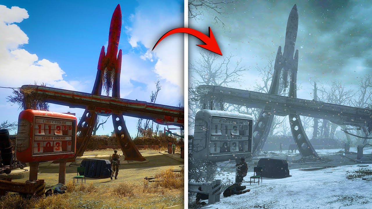 BEST ATMOSPHERIC MODS For FALLOUT 4 - YouTube