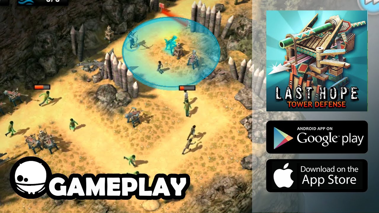 Last Hope TD - Zombie Tower Defense Games Offline - Android Gameplay ...