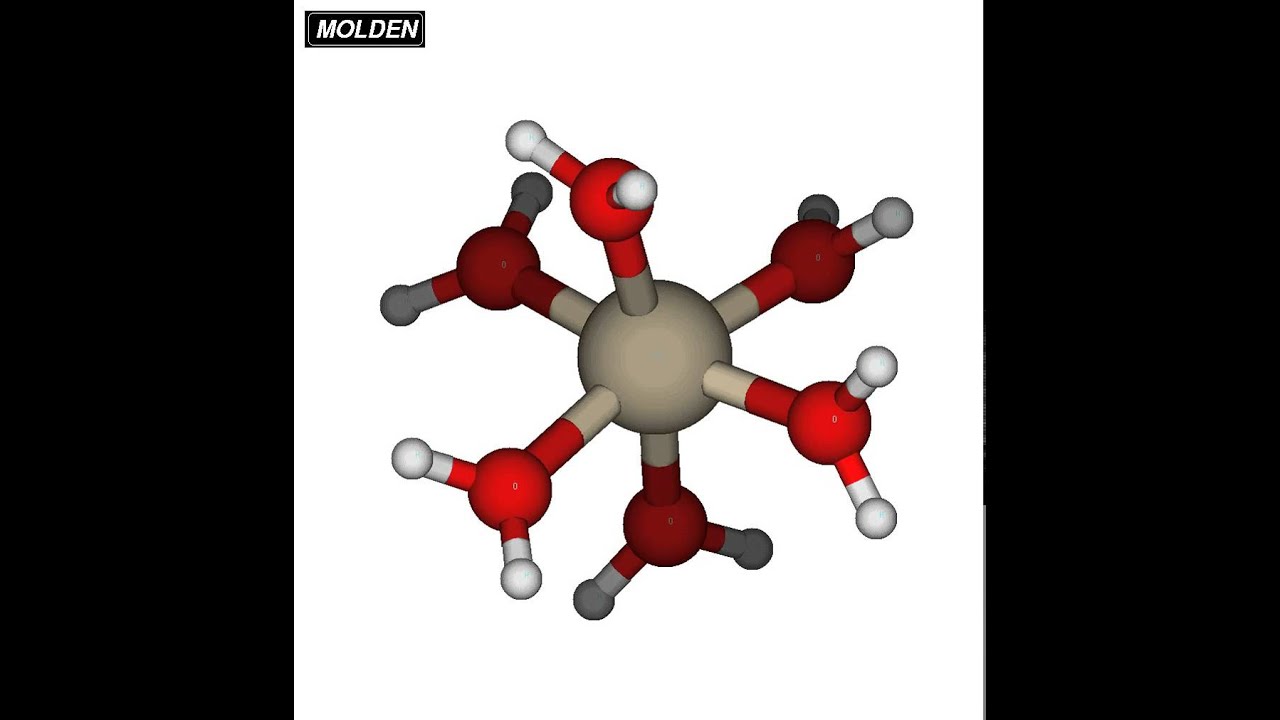Hexaaquatitanium(III) VASP Heating - YouTube