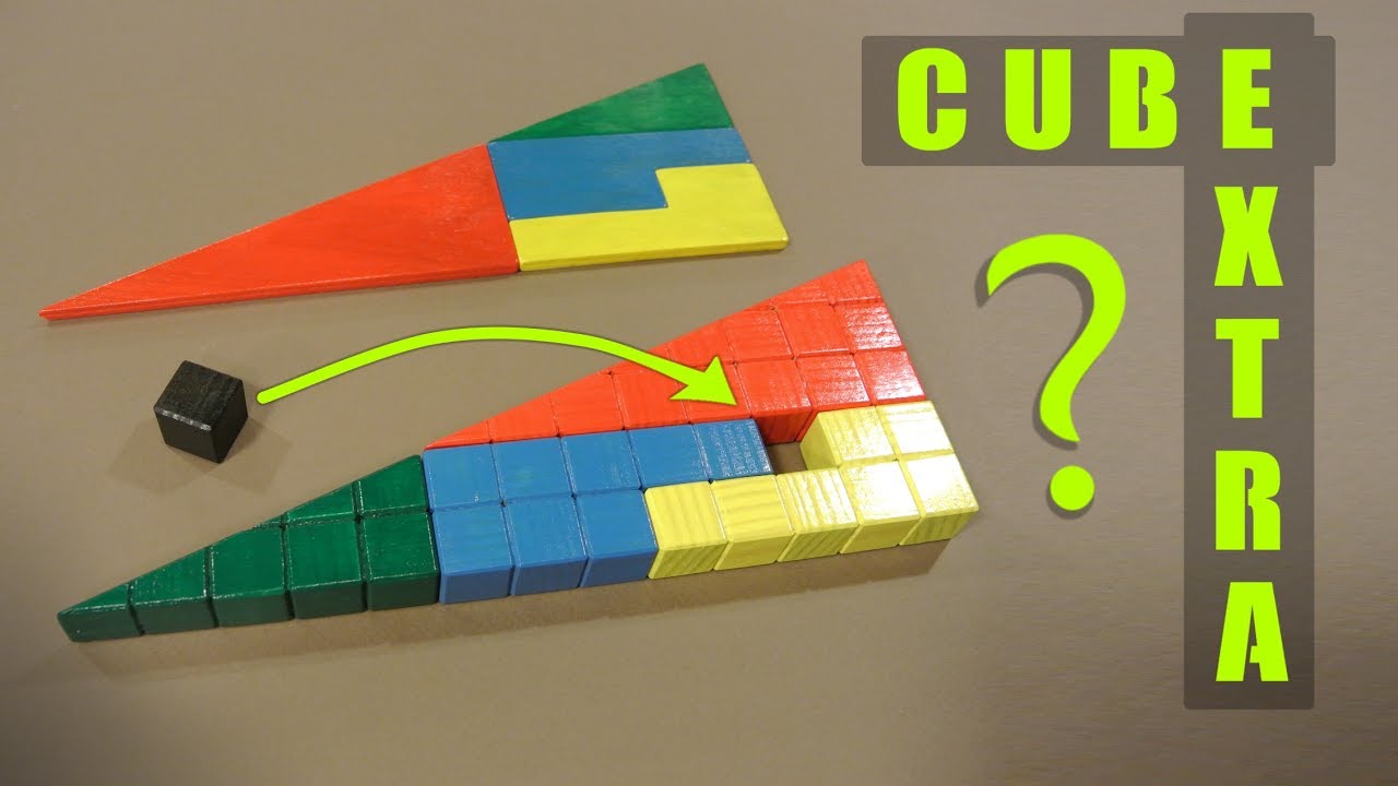 Triangle hole trick: made 3D from cubes and explained - YouTube
