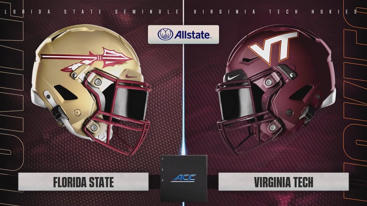 #4 Florida State vs Virginia Tech WK7 2028 AI vs AI - YouTube