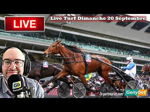 🔴🏇Live Turf du 20/09/2026 : Vincennes, Strasbourg et Fontainebleau. Quinté+/SuperTop5 à 15h15🔴🏇