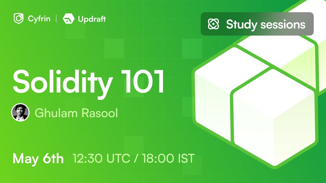 Solidity in Hindi - Updraft Study Session (Part 3) | Cyfrin Updraft - YouTube