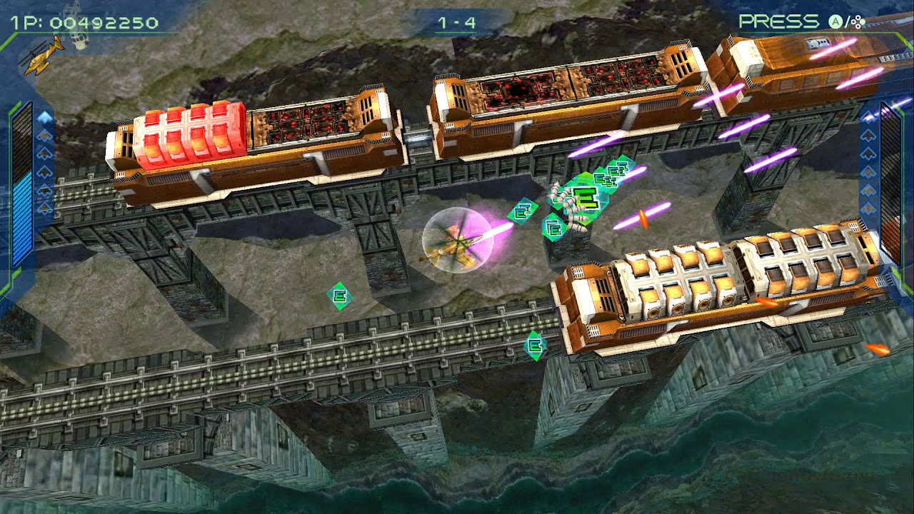 Zero Gunner 2 for Nintendo Switch: Progressing Over a Million Points on ...