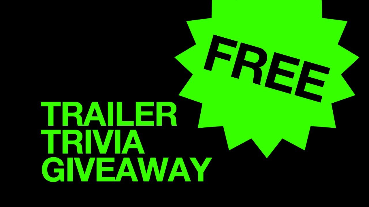 Movie Trailer Trivia Giveaway - FREE Blu-Ray Contest! - HD - YouTube