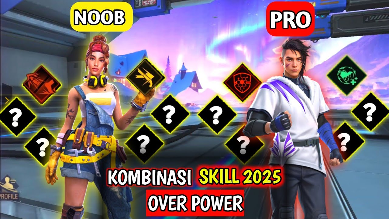 OVER POWER 2025 🔥 Kombinasi Skill Karakter Free Fire Terbaik + Skill ...