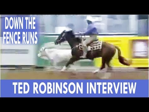 NRCHA Champion Ted Robinson Interview by Al Dunning - YouTube
