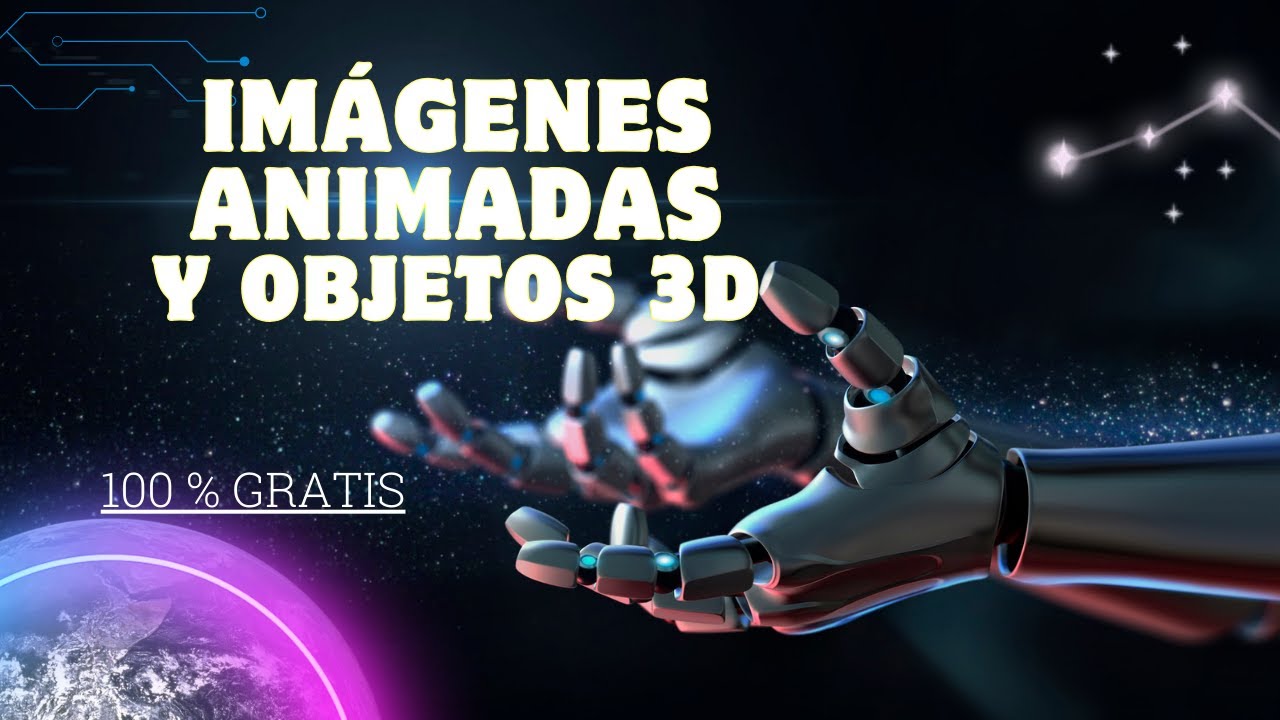 ANIMACIÓN de IMÁGENES y creación de OBJETOS 3D 🤯totalmente GRATIS con ...