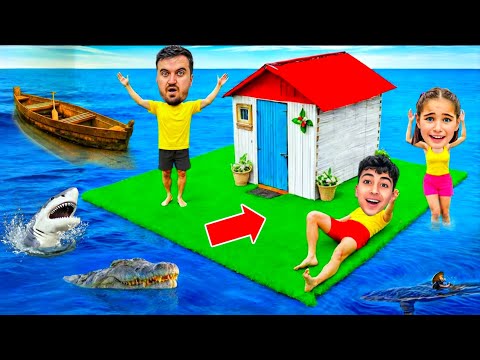 ELİF SİNEM DENİZDE MAHSUR KALDIK ‼️ DENİZ ALTI TURU YAPTIK !! 