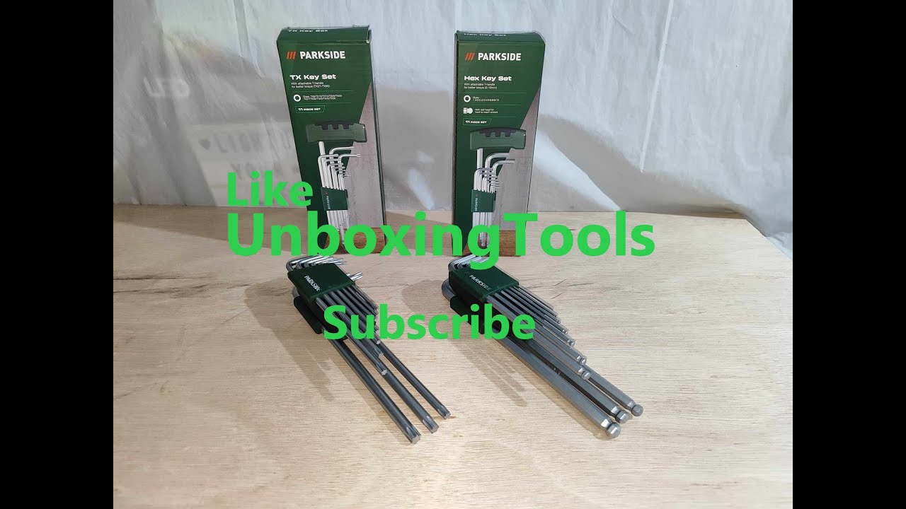 PARKSIDE SET TX KEY & HEX KEY - PARKSIDE Σετ Κλειδιά Τορξ Και Αλεν ...