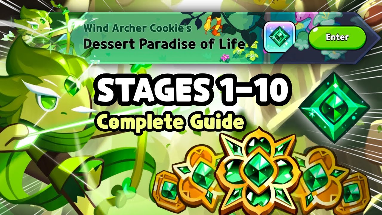 Trial Grounds: WIND ARCHER Cookie’s Dessert Paradise of Life | Crystal ...