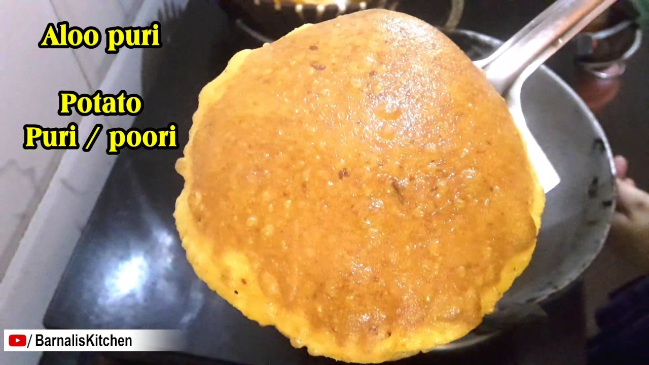 Aloo Puri Recipe | Potato Poori | How to make Alu ki Puri - Indian ...