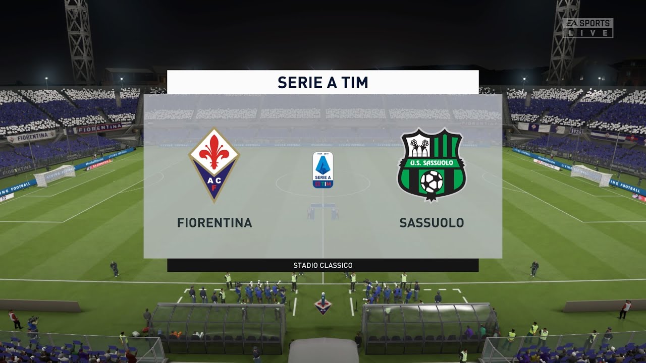 FIORENTINA VS SASSUOLO(2nd JULY 2020) - (Matchday 29 PREDICTION) SERIE ...