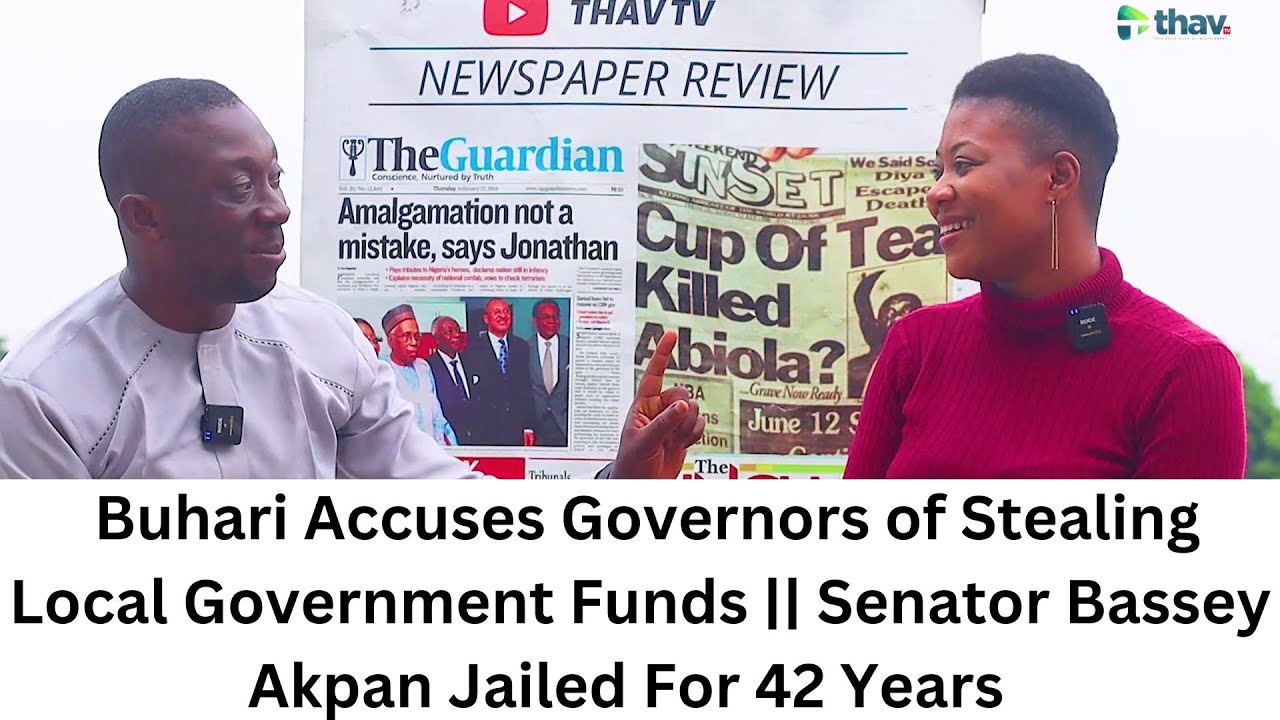 Buhari Accuses Governors of Stealing Local Government Funds||Senator ...