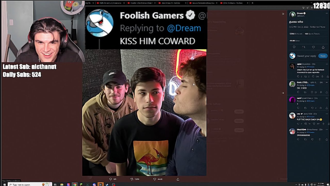 Foolish’s reaction to the Dream team meetup pics is adorable. - YouTube