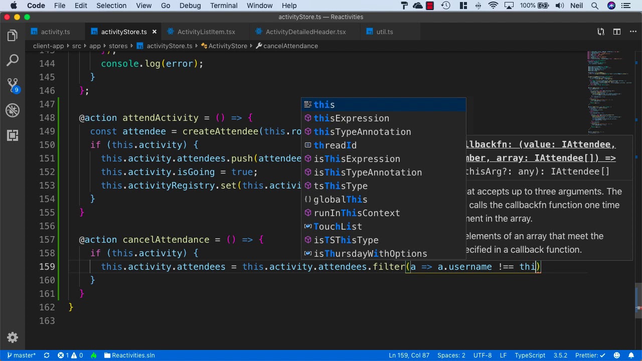 6 Adding the cancel attendance function - YouTube
