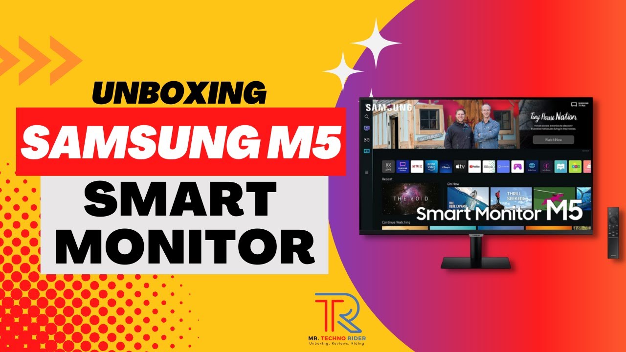 Samsung M5 Smart Monitor LS27BM500EWXXL- Detailed Unboxing #unboxing # ...