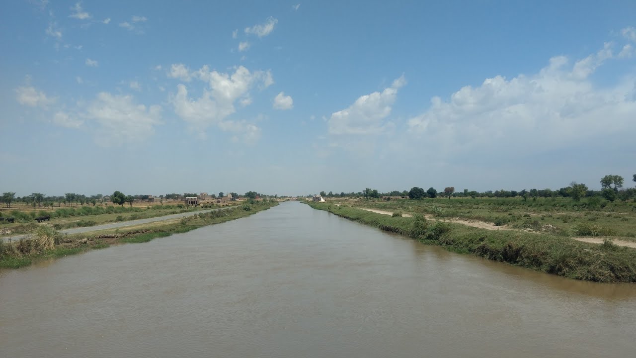 پنجاب پاکستان کا نہری نظام|irrigation system in pakistan - YouTube