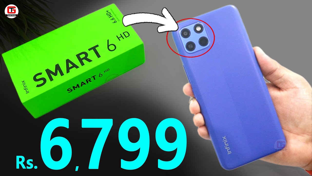 Infinix Smart 6 HD Unboxing & Review | Best Smartphone Under 7000 ...