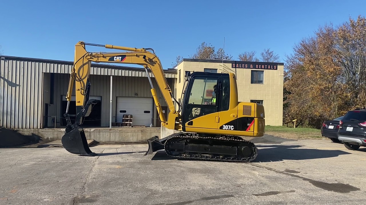 2003 CAT 307C EXCAVATOR! - YouTube