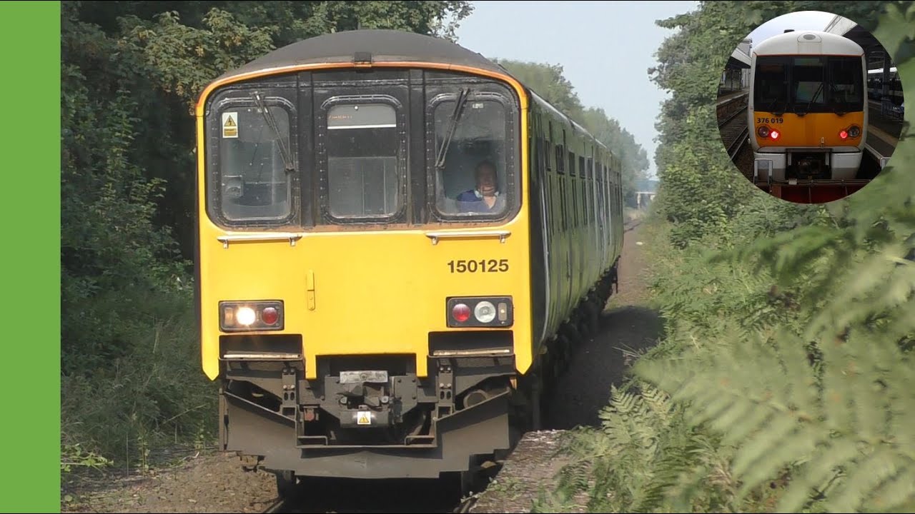 Class 150 at Kirkby - YouTube