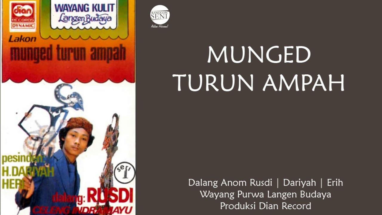 [Full] Wayang Purwa - Munged Turun Ampah | Langen Budaya | A. Rusdi ...