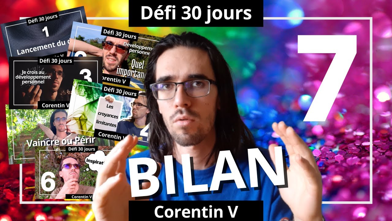 Une vidéo PAR JOUR pendant UNE SEMAINE : Bilan #7 - YouTube
