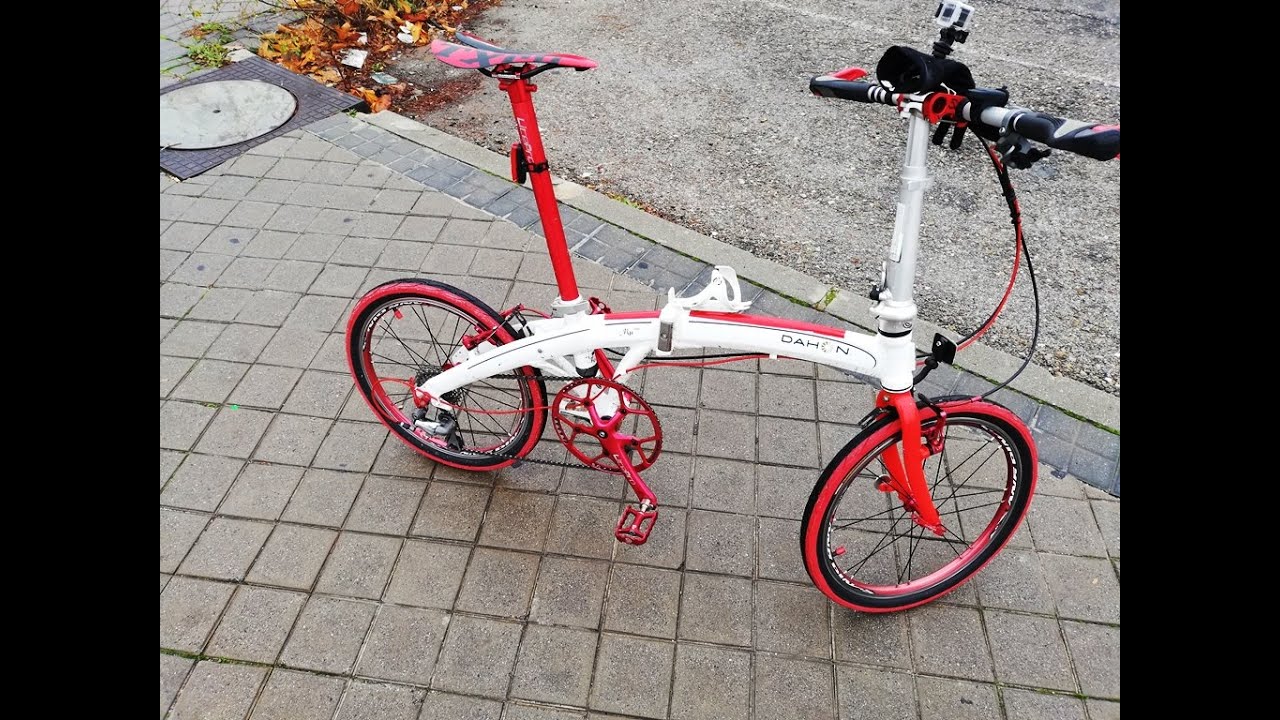Dahon Mu P8 rodando parte 1 - YouTube