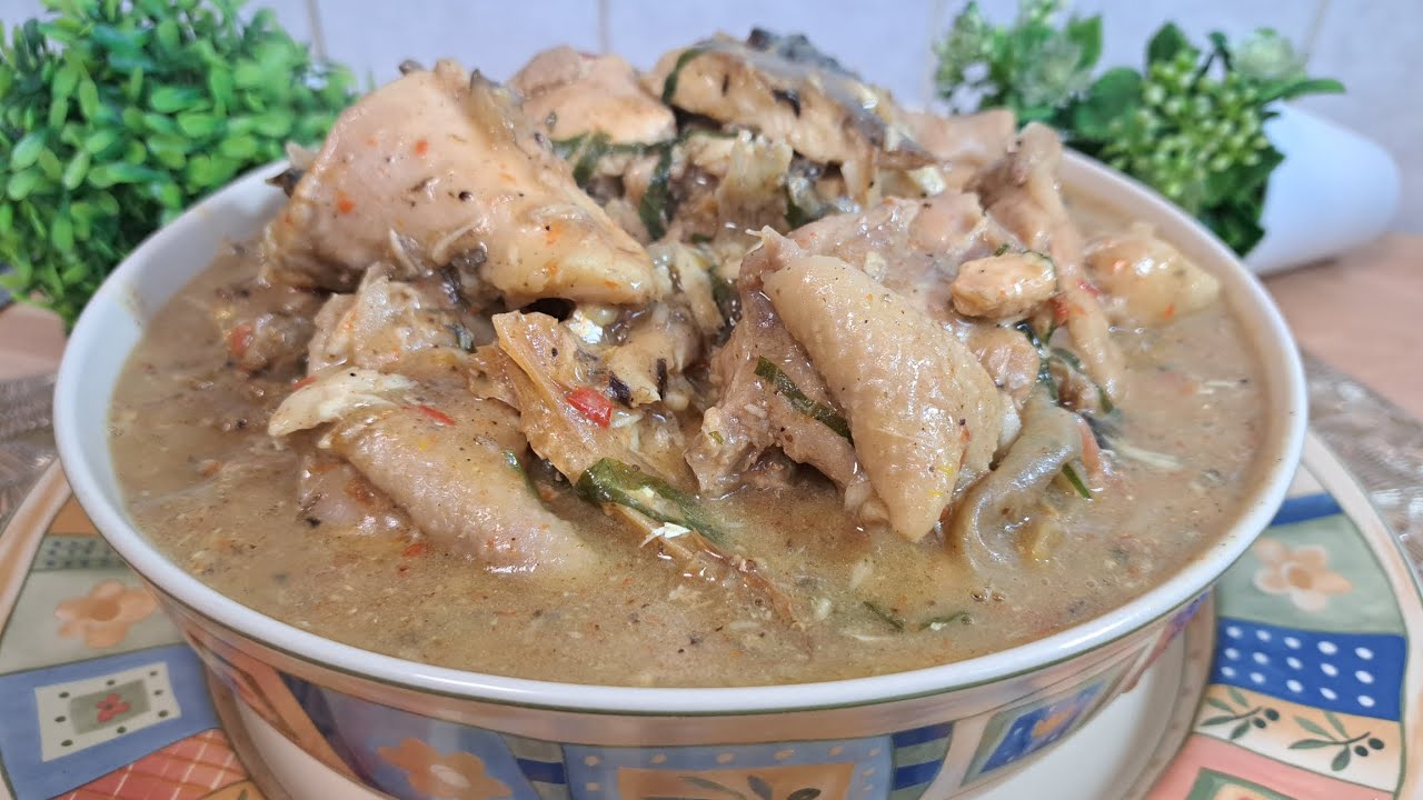 how to cook delicious ofe nsala (white soup)with chicken no one has ...