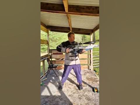 Air Rifle Practice At The Range - YouTube