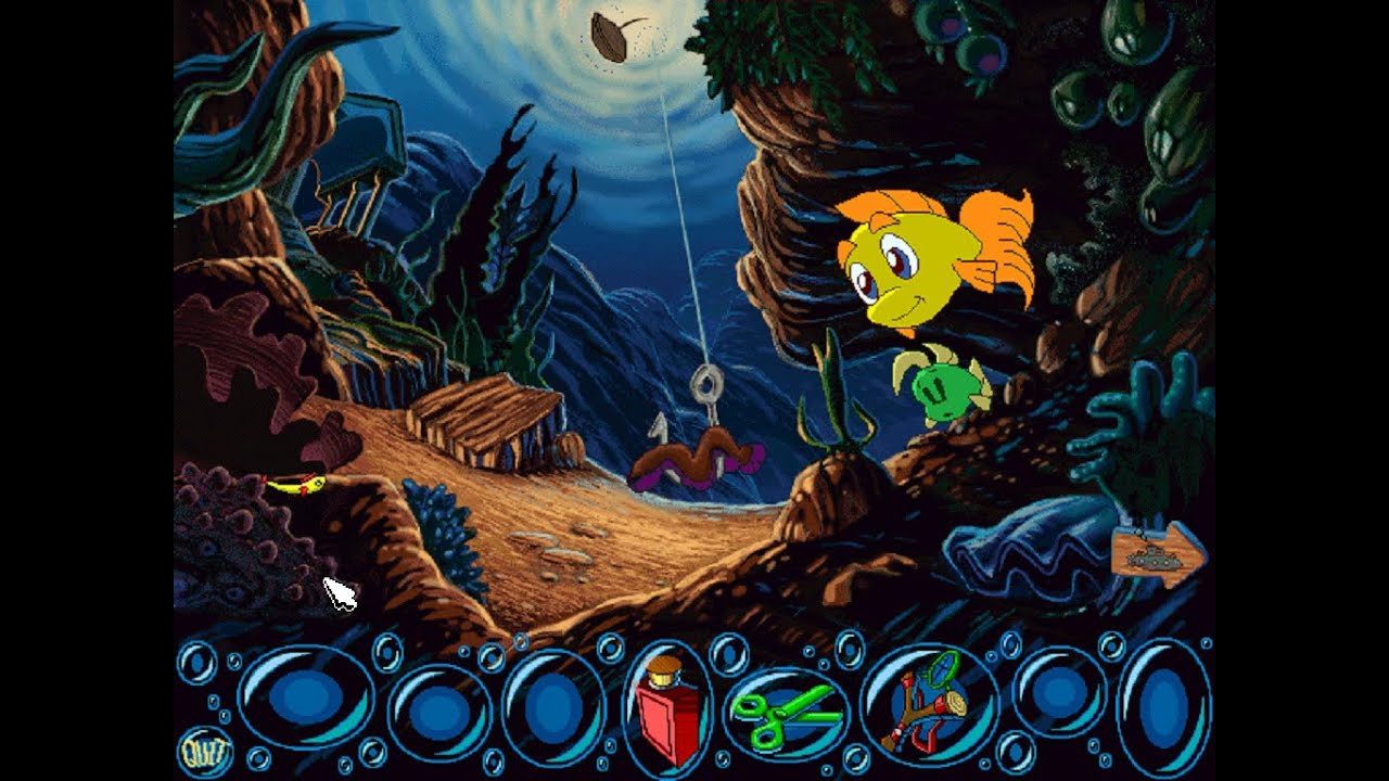 Freddi Fish and The case of The Haunted Schoolhouse (Windows game 2002 ...