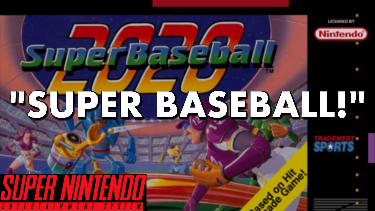 2020 Super Baseball (SNES) OST - "Super Baseball!" - Remastered ...