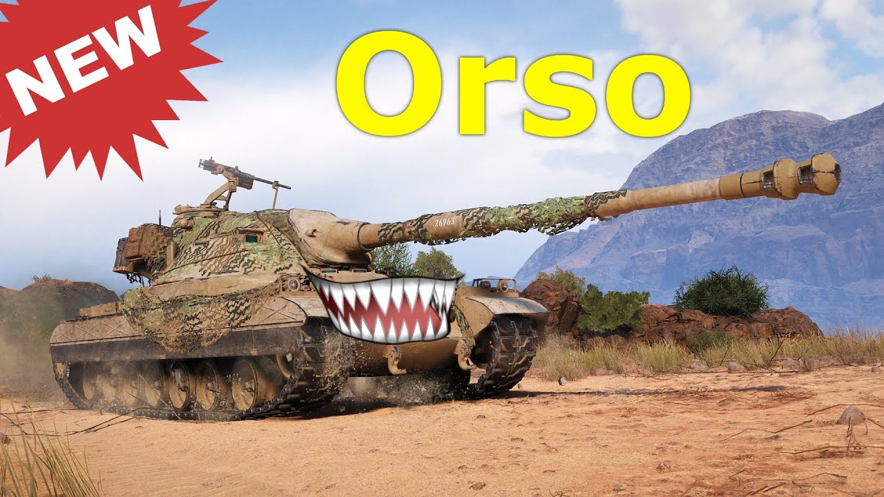 World of Tanks Orso - New Tier X Italian. - YouTube