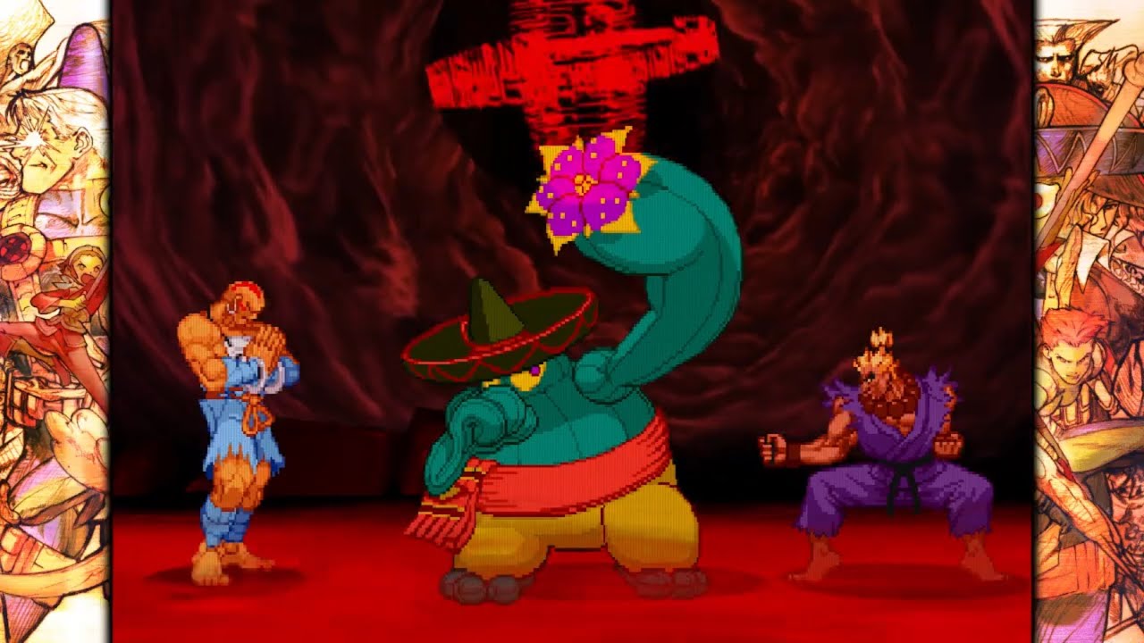 Marvel vs Capcom 2: Akuma, Amingo, and Dhalsim arcade playthrough - YouTube