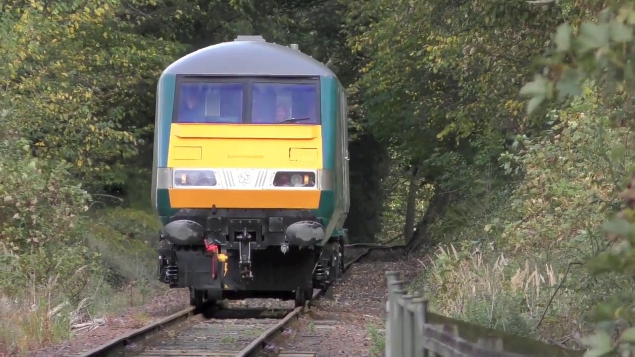 Ex DVT 82113 Class 19 branch line testing October 2018. - YouTube