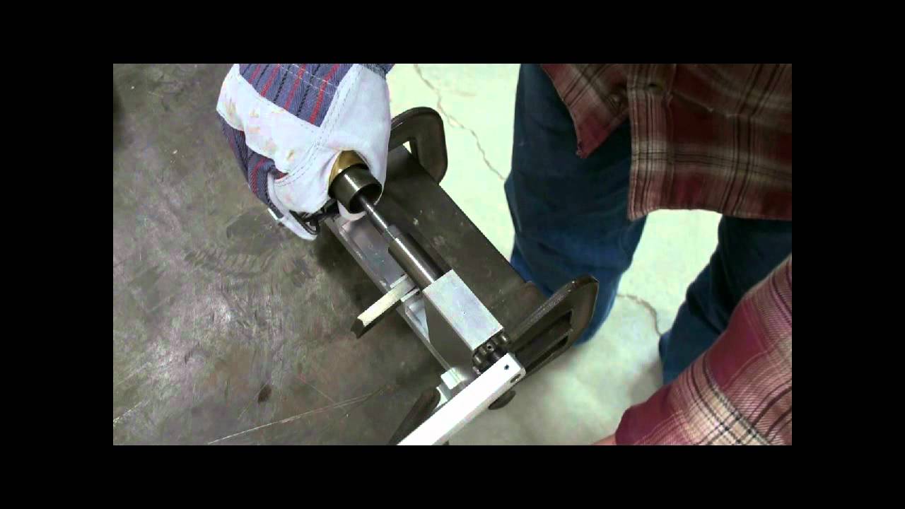 Ollie Baker Mainspring Winder Demo - YouTube