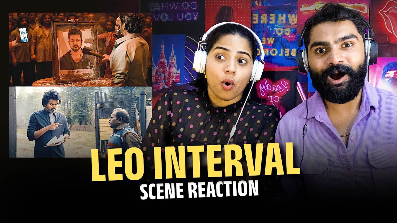 Leo Interval scene Reaction 🔥LCU | LEO #thalapathyvijay - YouTube