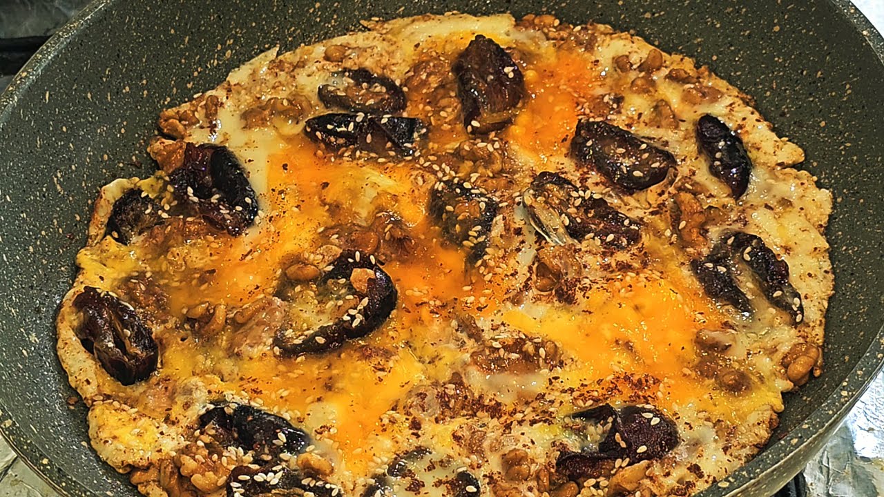 Healthy recipe for breakfast, dates with eggs recipe, medjool date ...