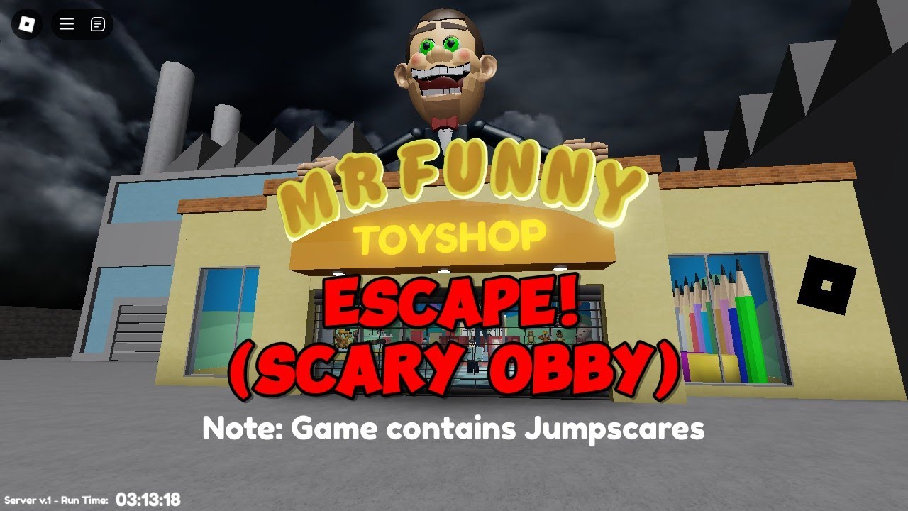 Horrifying Fun in Mr Funny's ToyShop: SCARY OBBY! - YouTube
