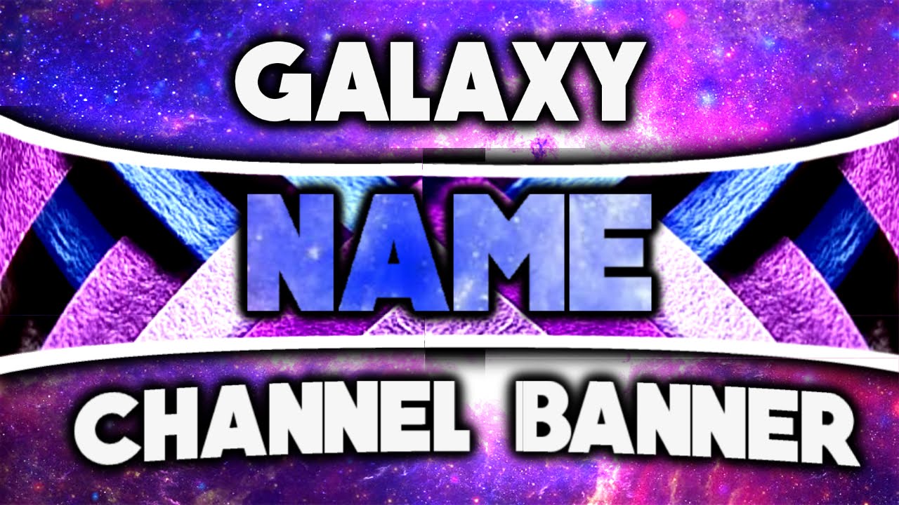 How To Make a Galaxy Banner On Android - YouTube
