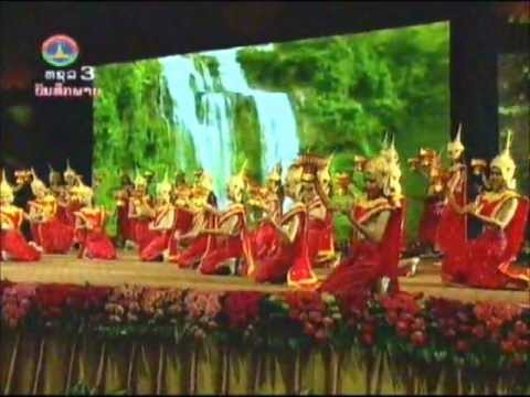 Lao Blessing Dance ຟ້ອນອວຍພອນ - YouTube