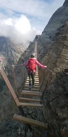 Via Ferrata, Mount Nimbus, Canada. - YouTube