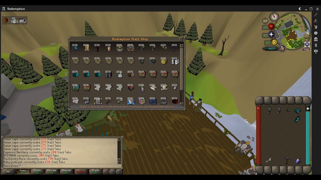 Redemption RSPS looking around the somewhat og spawn - YouTube