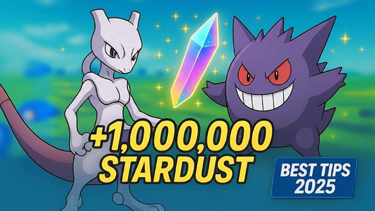 How to Get MILLIONS of Stardust FAST in Pokémon GO (2025 Guide) - YouTube