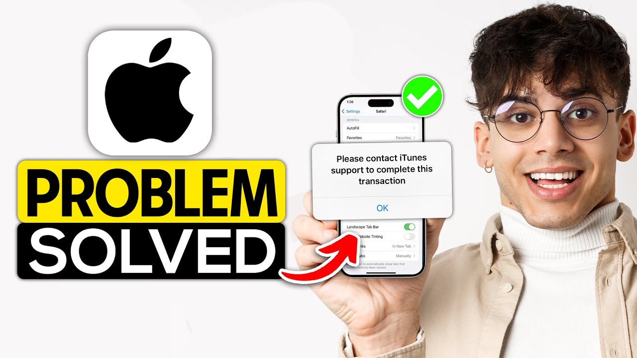 FIXED: Please Contact iTunes Support to Complete This Transaction ...