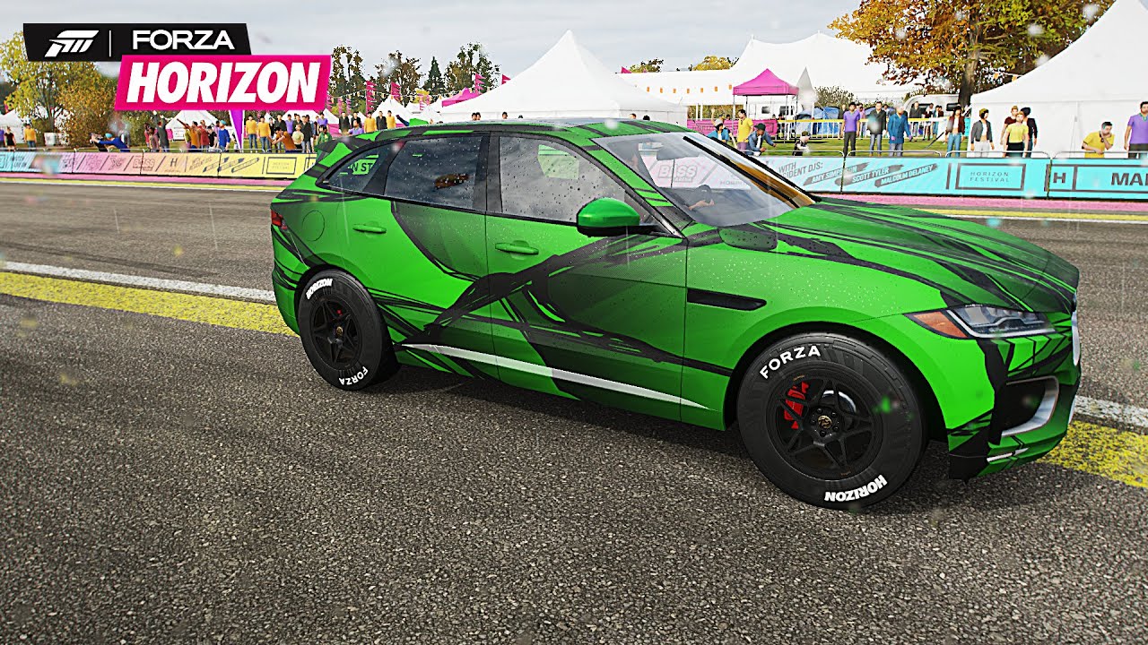 I race with F-PACE S 2017 Jaguar car in Forza Horizon 4 & 4 || Gameplay ...