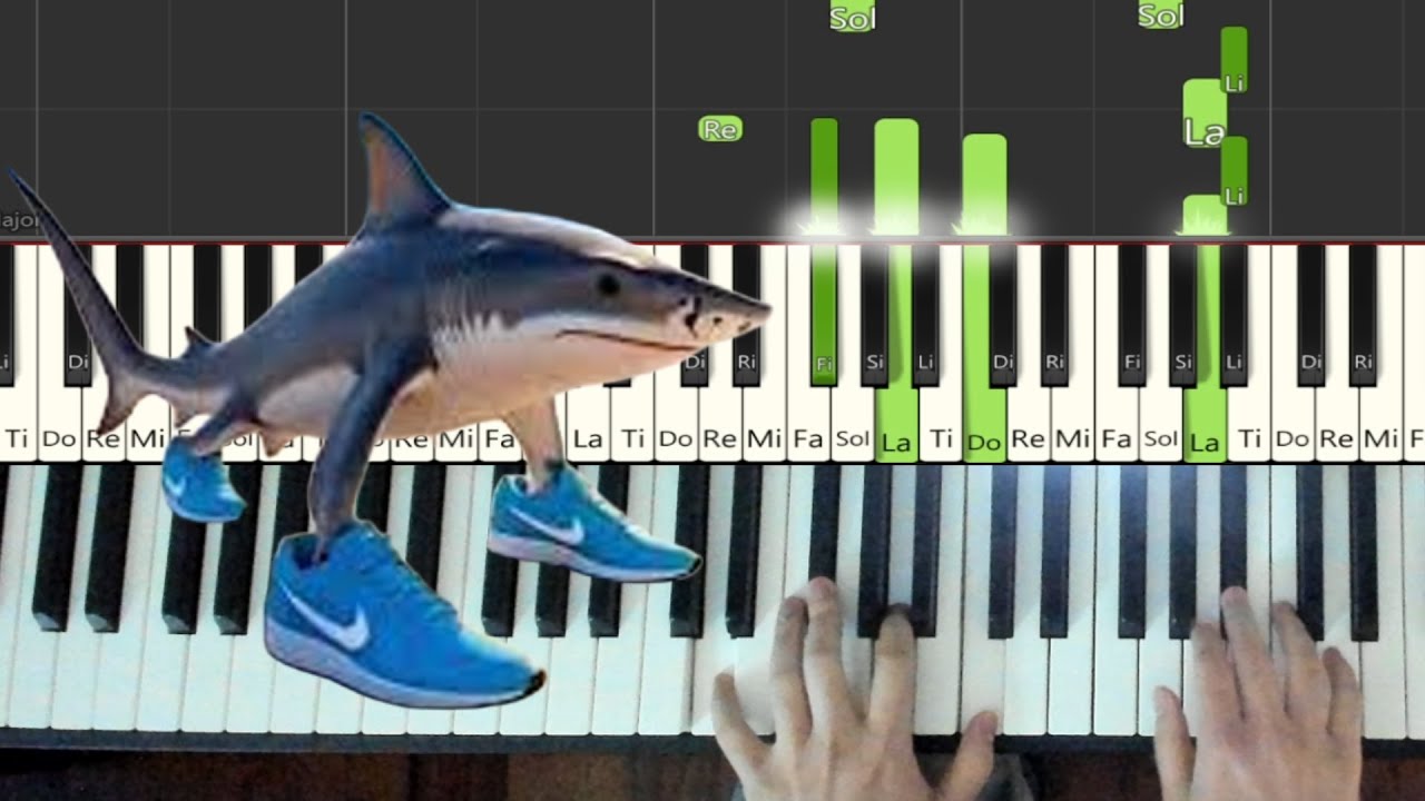 Tralalero Tralala - Meme - Piano Tutorial - Music Notes Solfege - YouTube