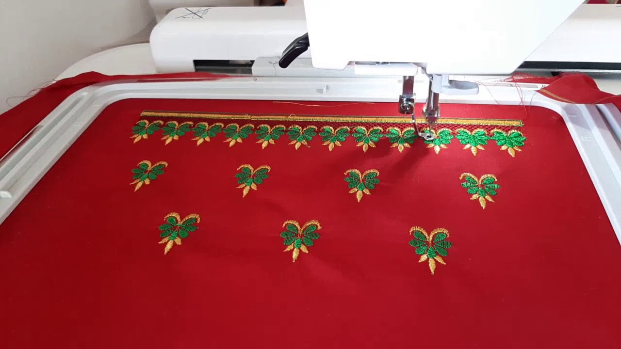 Computerized embroidery new design - YouTube
